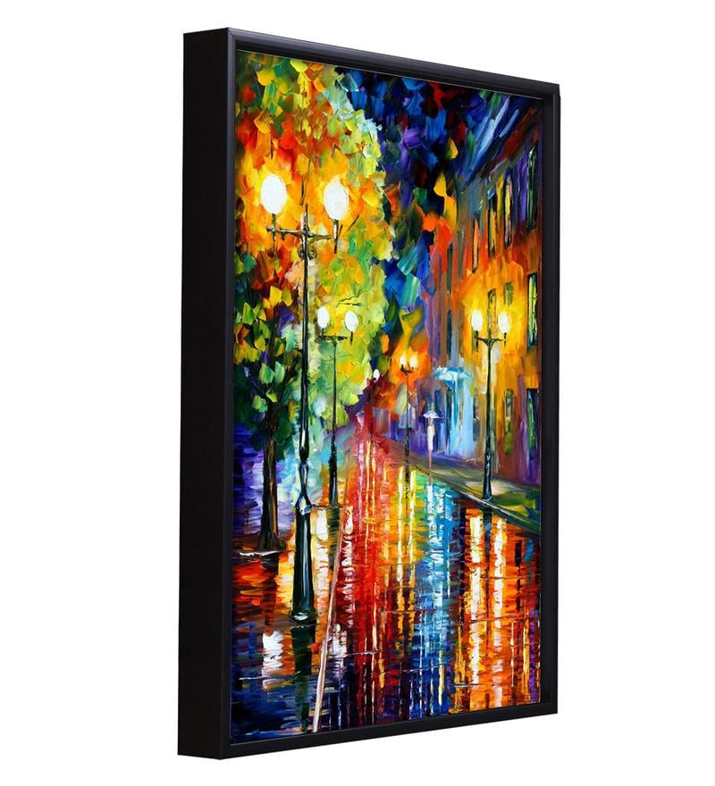 Buy Multicolour Cotton Canvas People & Places Art Prints By Art Street ...