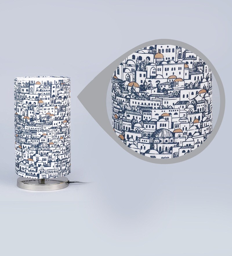 Buy Brown Metal Shade Table Lamp With Metal Base By Green Girgit Online ...