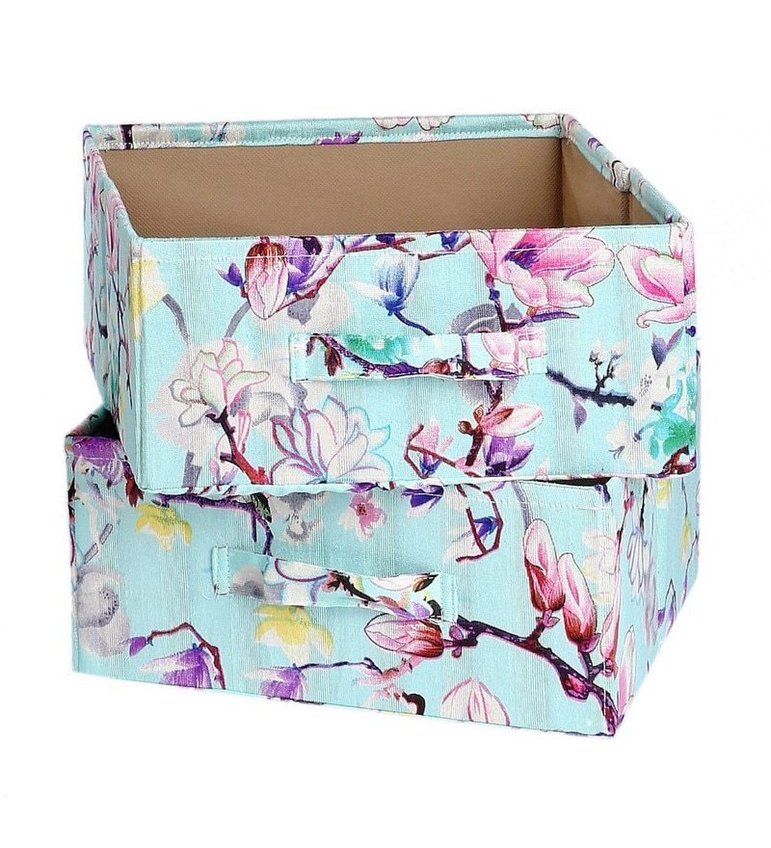 Buy My Gift Booth Dupion Blue 20 L Boxes - Set of 2 at 49% OFF by My ...