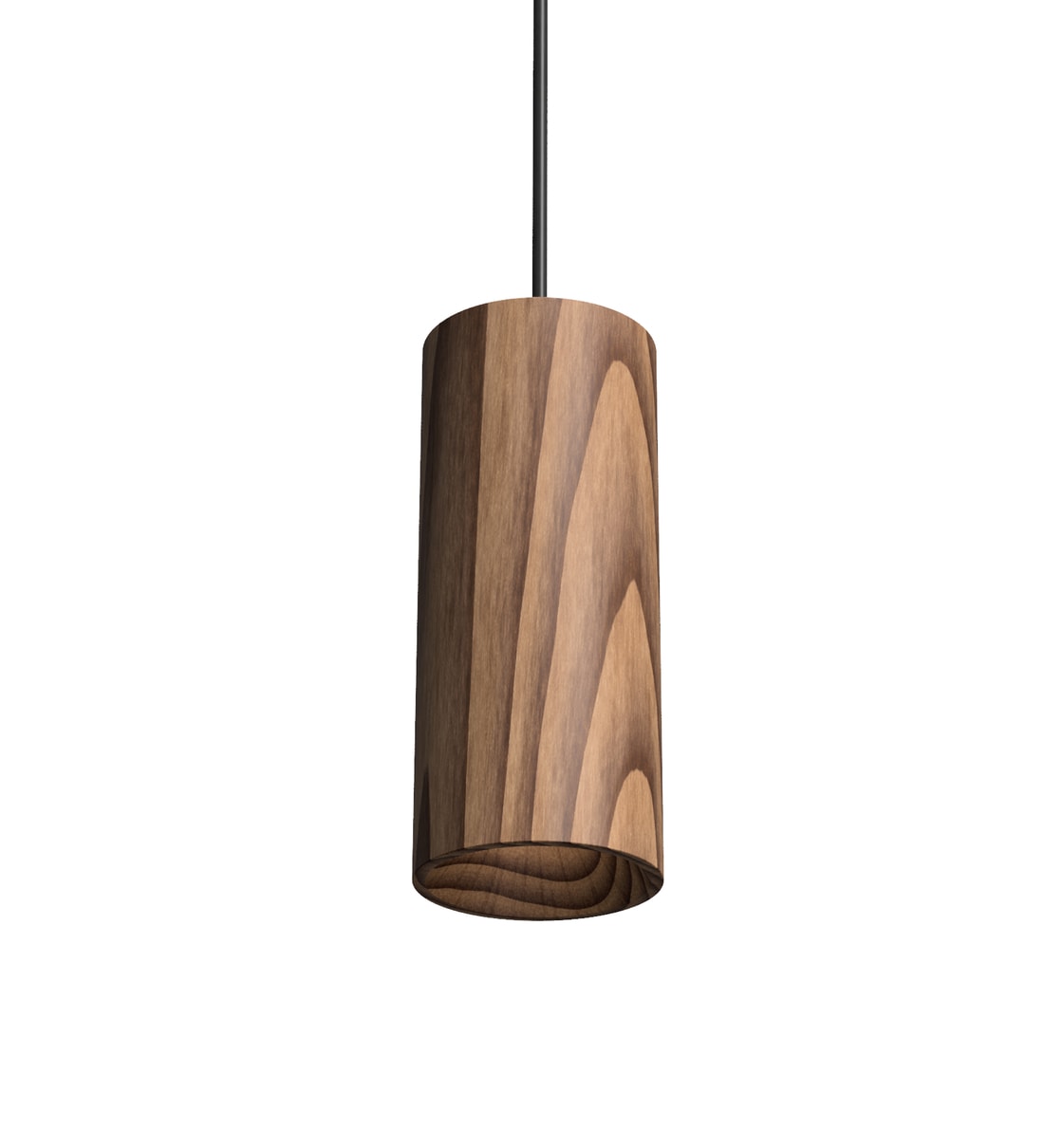 Buy Natural Brown Teak Wood Hanging Light by Remole Online - Novelty ...