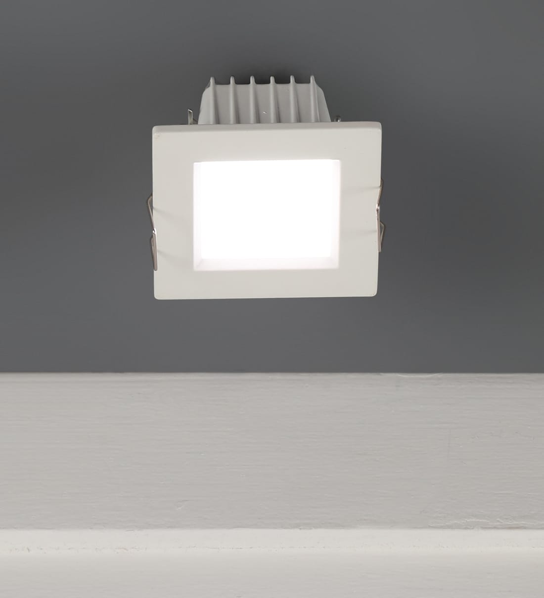 Buy Natural White 8 Watts LED Aluminium Square Panel Down Light at 51% ...