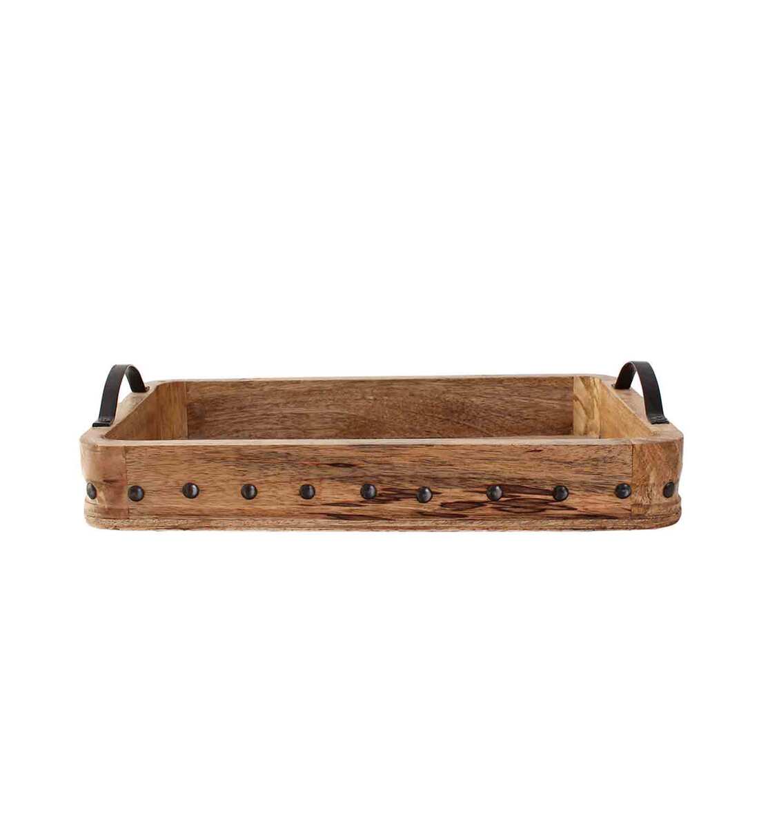Buy Natural Wood 1 Tray by House This Online - Serving Trays - Serving ...