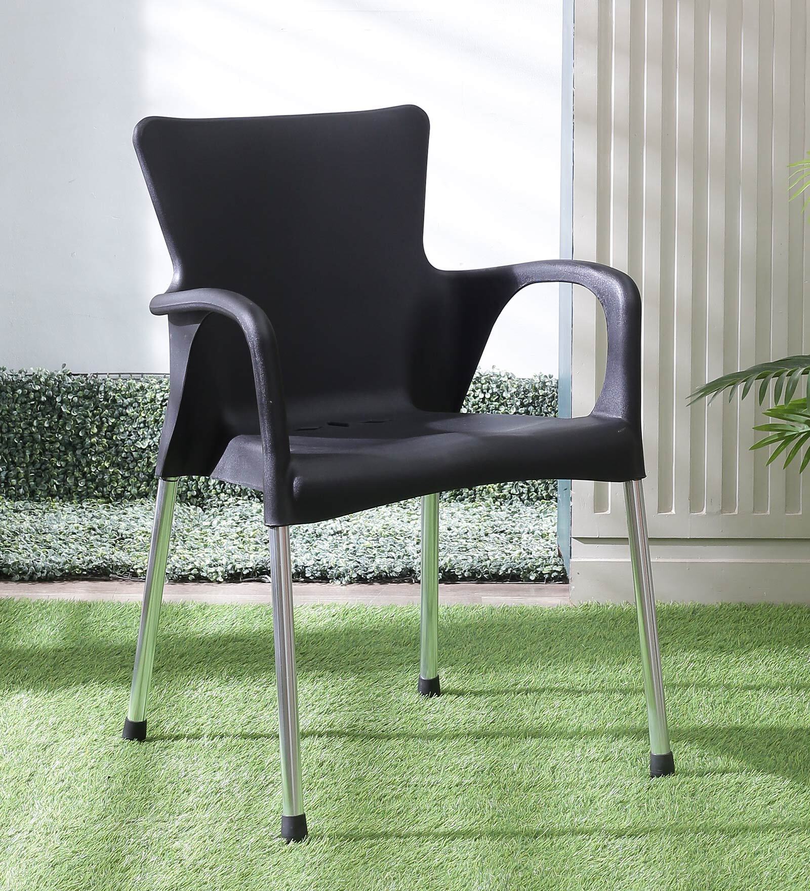 Buy National Plastic Chair in Black Colour at 22% OFF by National ...