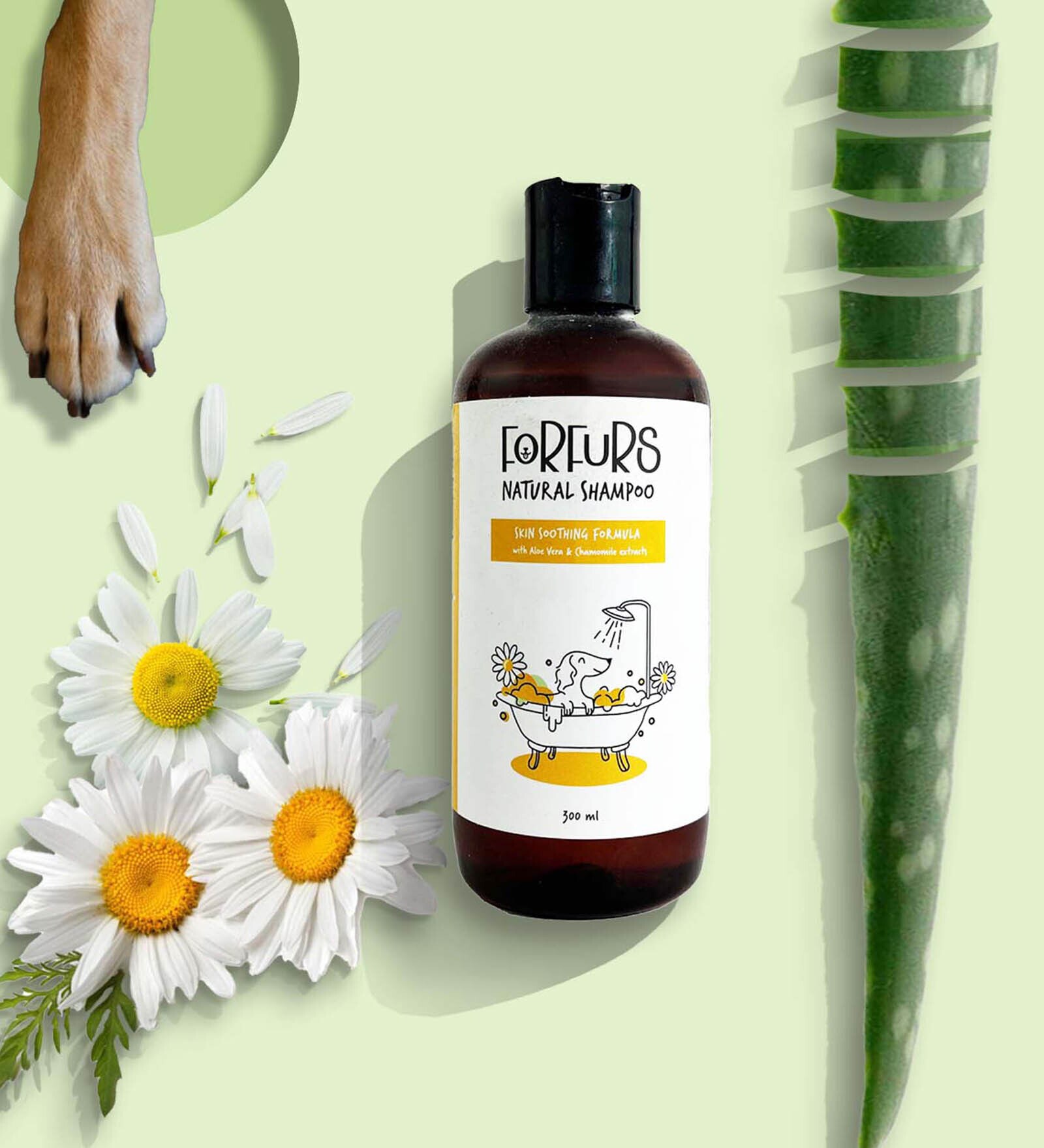 Buy Natural Skin Soothing 300ml Pet Shampoo at 9% OFF by FORFURS ...