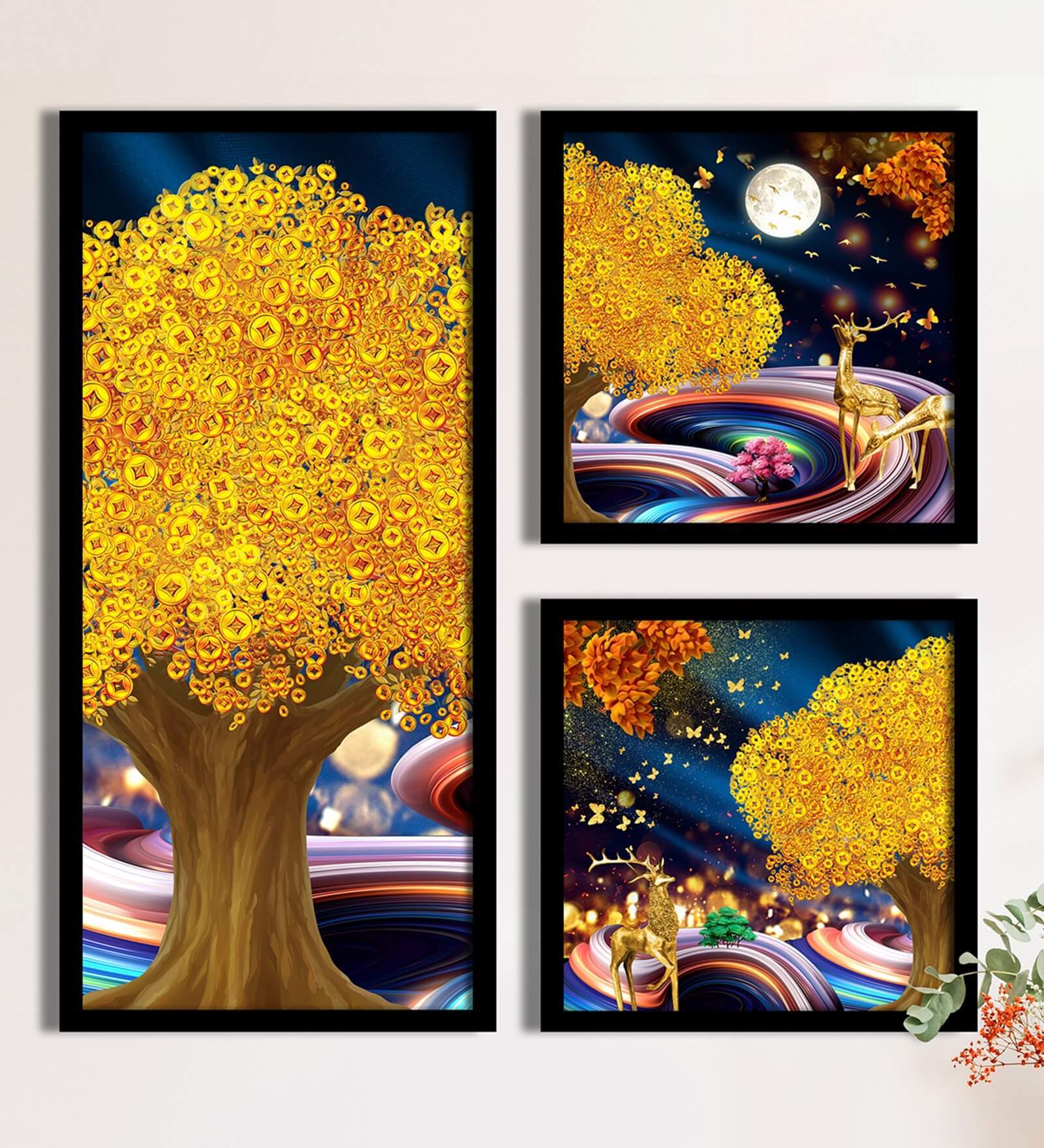 Buy Nature Glow Black Plastic Framed Wildlife Art Print at 50% OFF by ...