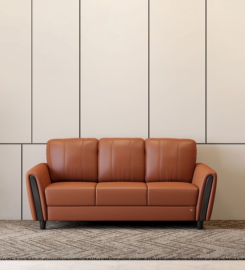 Buy Upto 70% Off on Leatherette Contemporary 3 Seater Sofas | Pepperfry ...