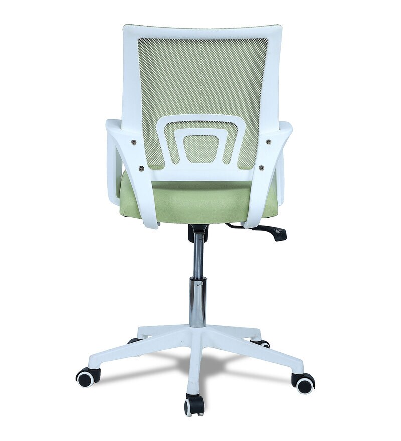 Buy Namiko Breathable Mesh Ergonomic Chair in Green Colour by ...