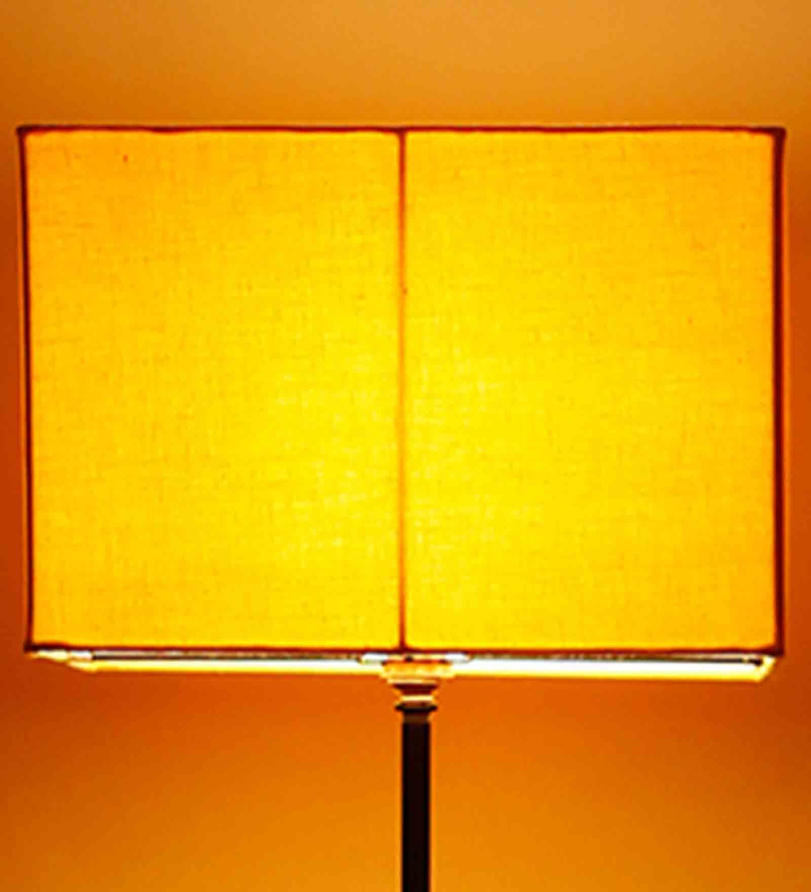 Buy New Era Yellow Cotton Square Lamp Shade For Home Decor at 46% OFF ...