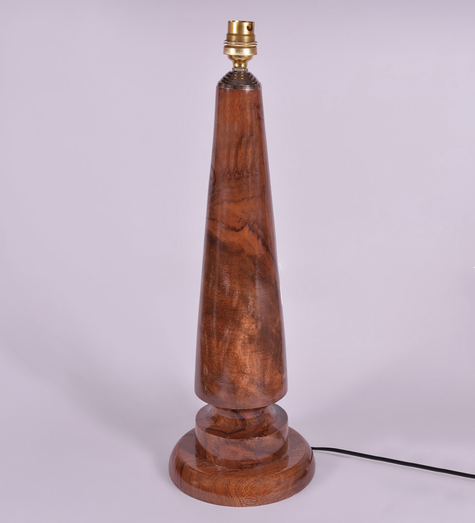Buy Brown Wood Lamp Base by New Era Online - Lamp Bases - Lamp Bases ...