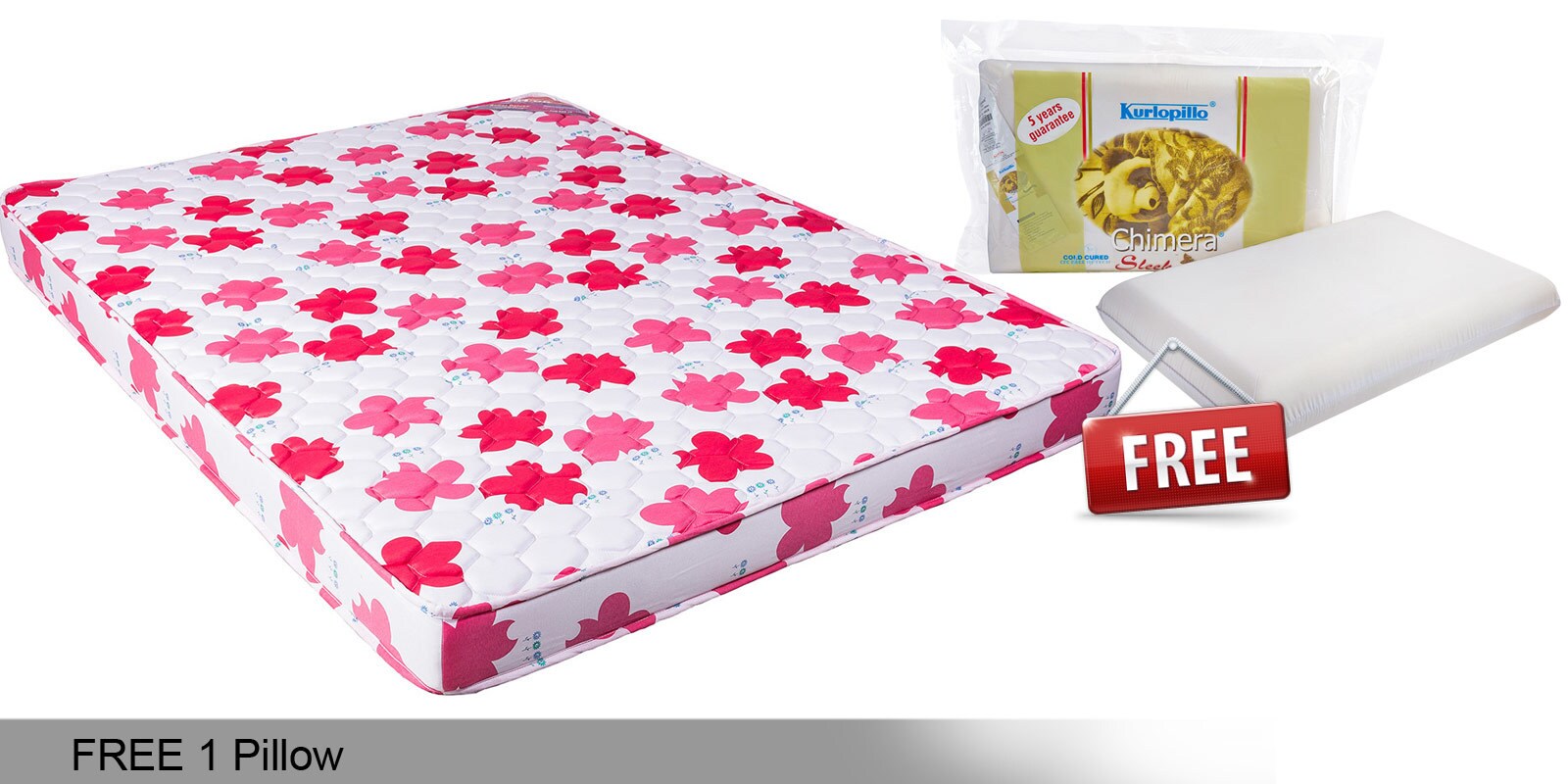 Buy New Super Delux Single 5 inch Coir & Foam Mattress by Kurlon at 100 ...