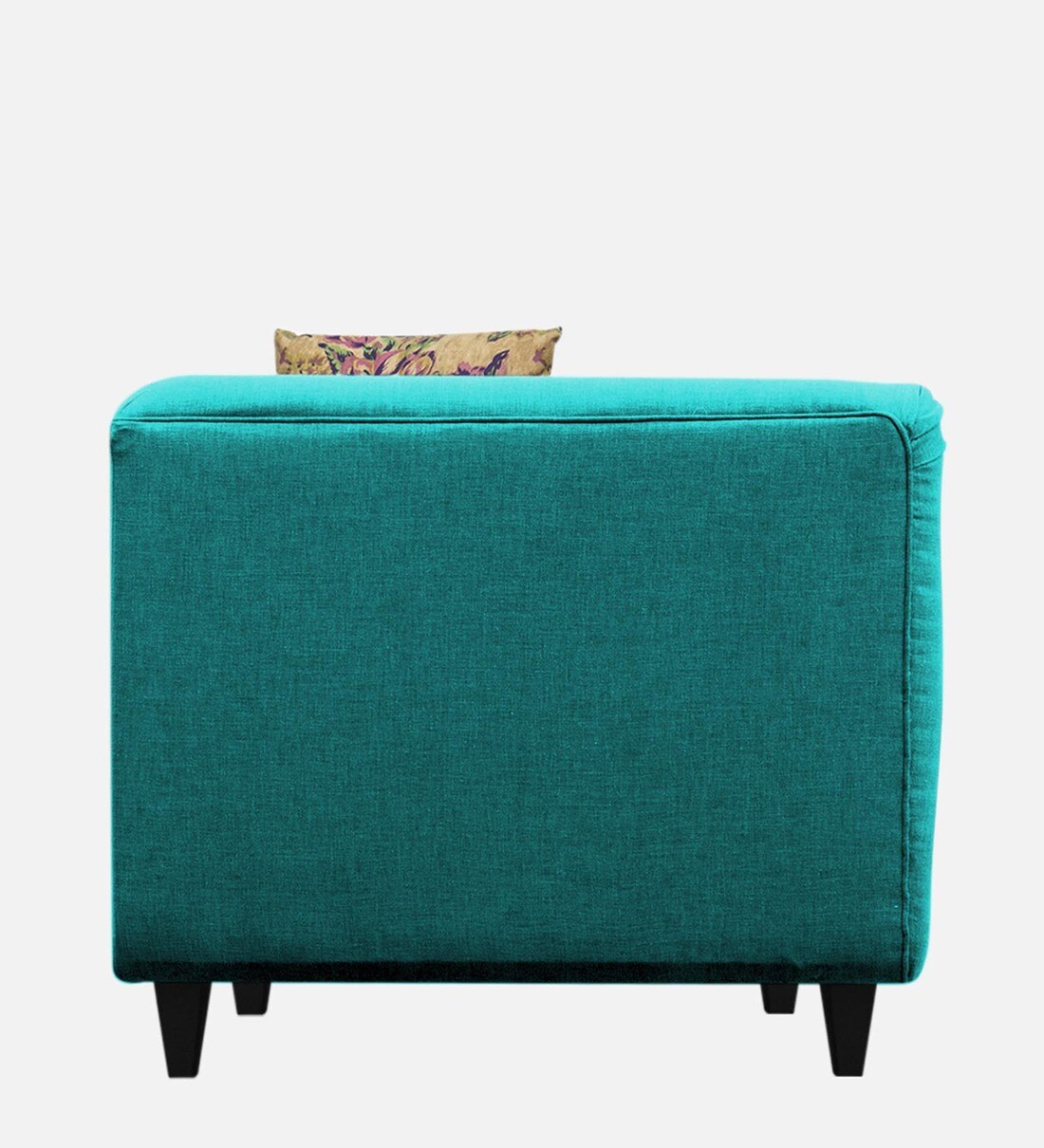 Buy Niki Fabric 1 Seater Sofa in Sea Green Colour by Febonic Online ...
