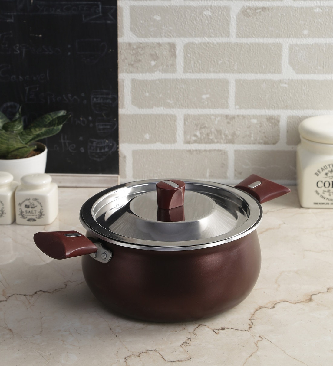 Buy Nirlep Selec+ (Ijhd 4.0) Induction Compatible Non -Stick Handi 4.0 ...