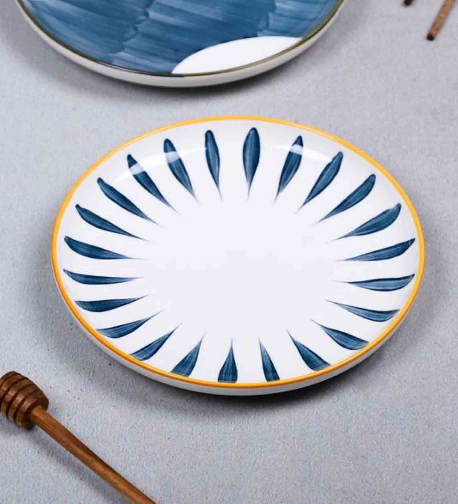 Buy Nitori Snack 7.9 Inch Ceramic Side Plate by Nestasia at 100% OFF by ...
