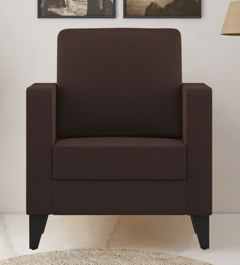 Fabric Modern 1 Seater Sofas Online @Upto 70% OFF | Pepperfry
