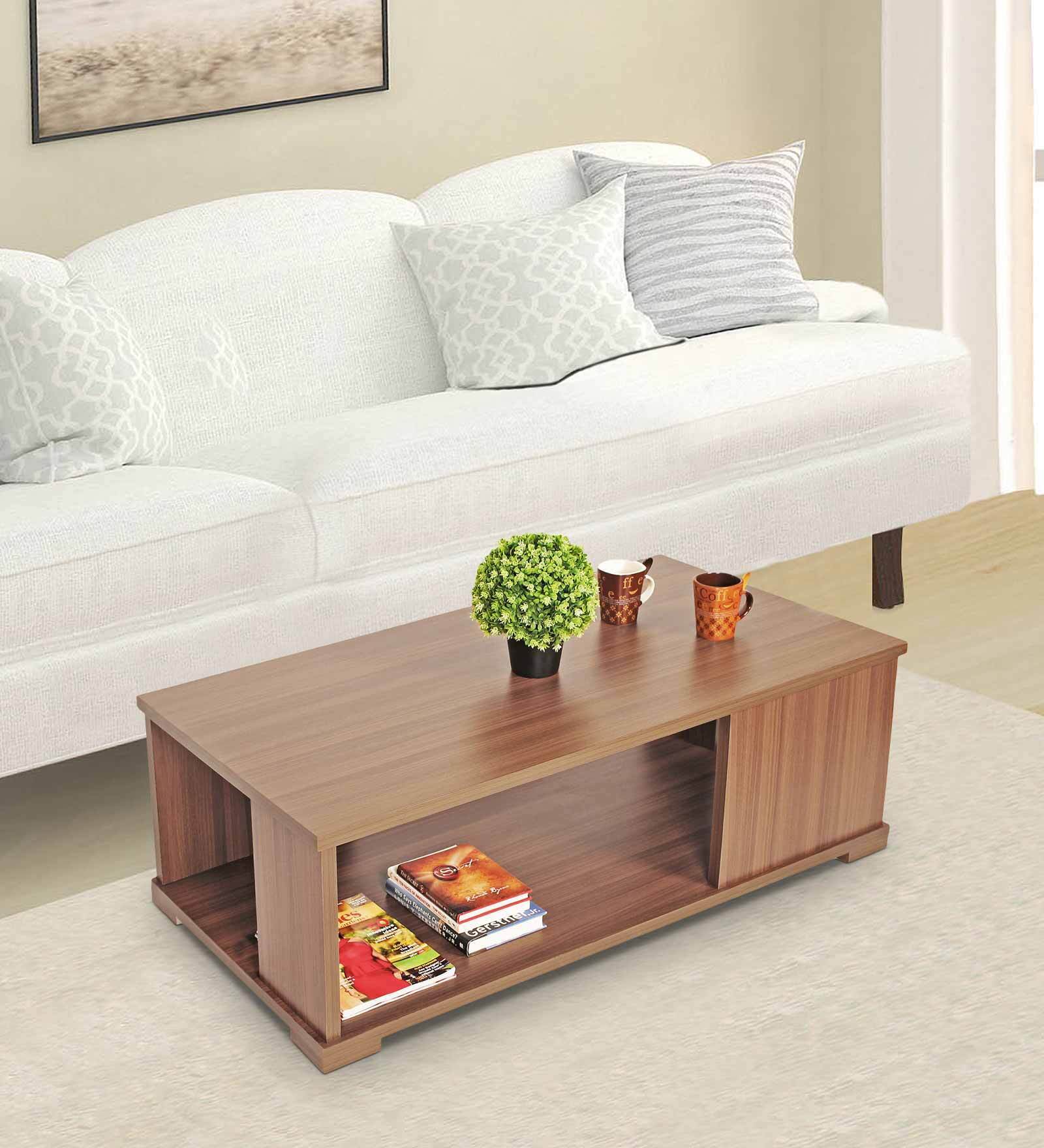 Buy Noel Coffee Table in Brown Finish at 67% OFF by bluewud | Pepperfry