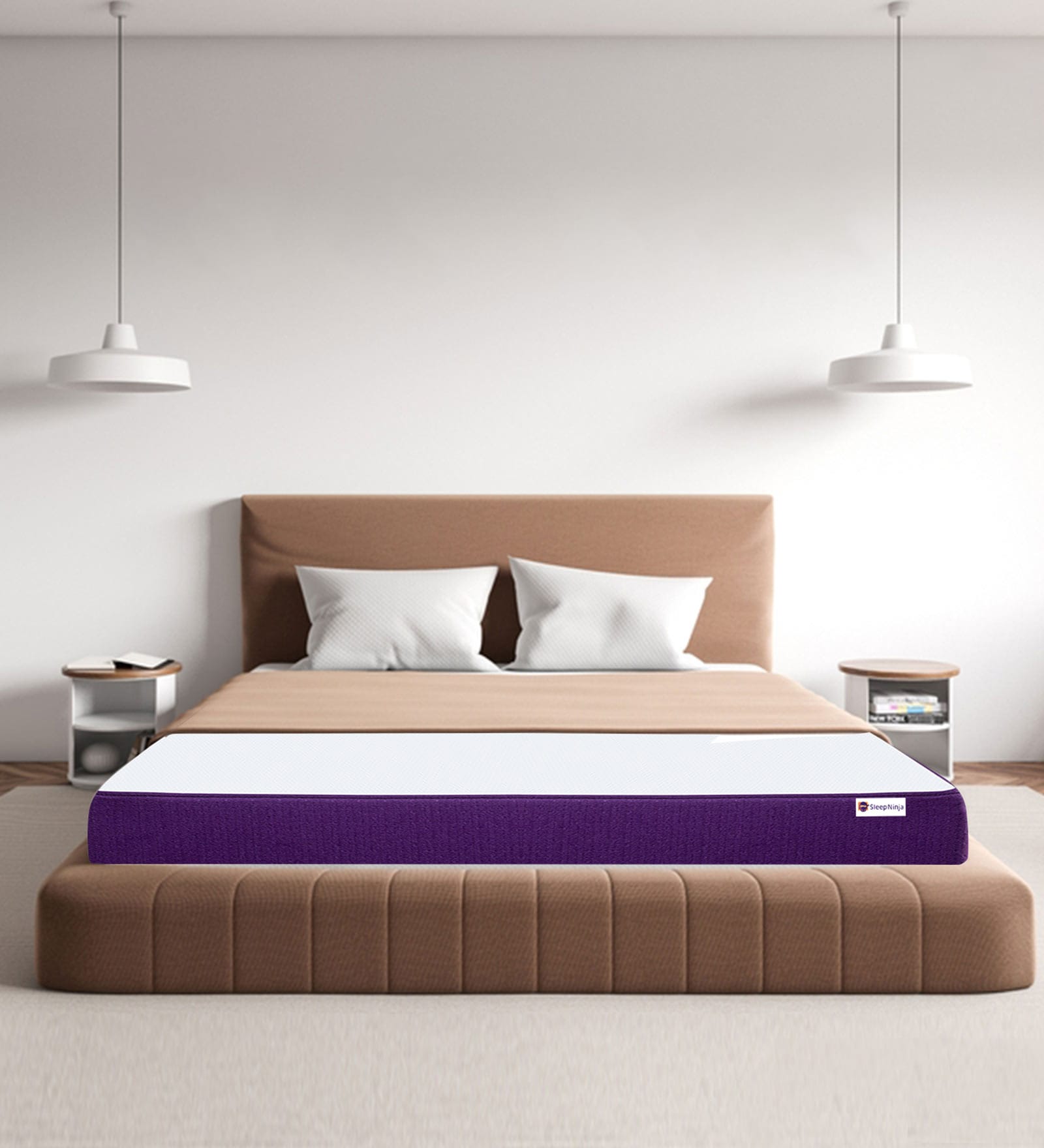 Buy Nouveau Orthopedic Memory Foam & HR Foam 6 Inch Single Mattress at ...
