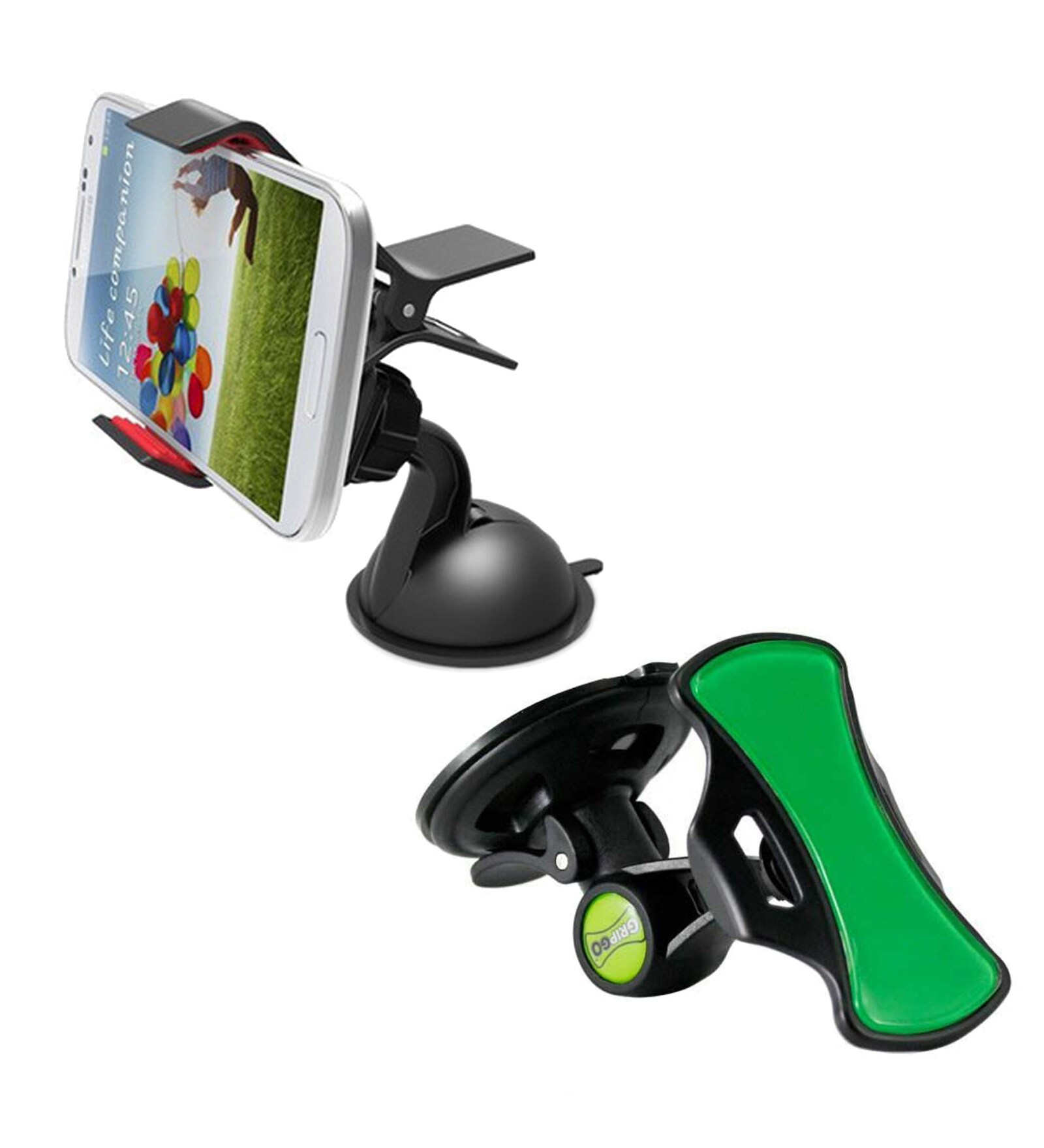 Buy Novel PVC & Plastic Mount Grip Go Hands Mobile Cell Phone GPS ...