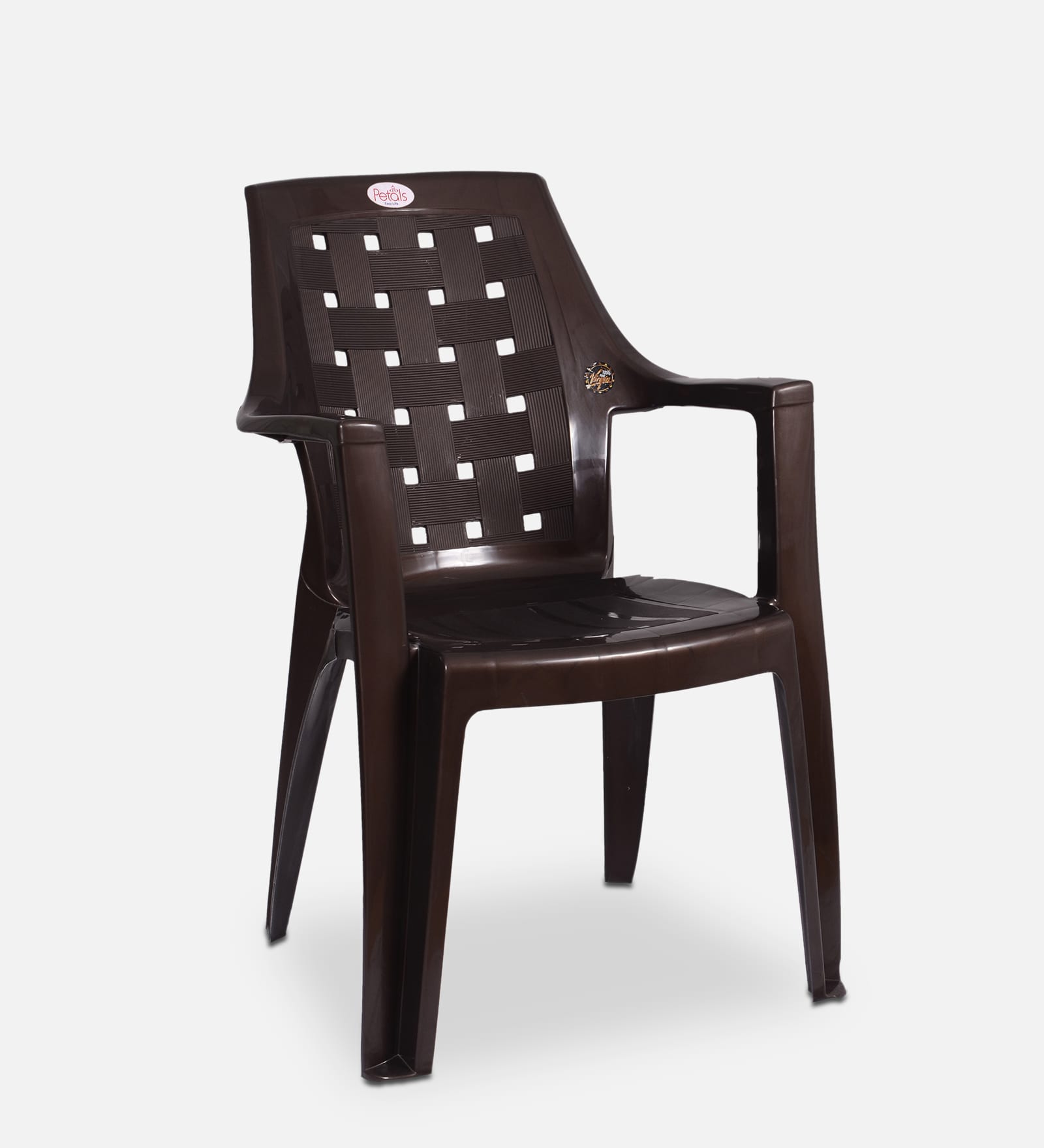 Buy Novia Plastic Chair in Brown Colour , (Set Of 2) at 18% OFF by ...