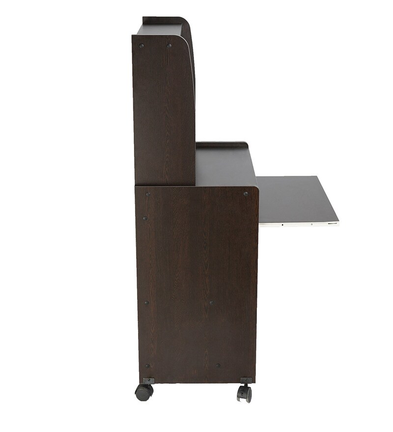 Buy Nork Computer Table in Wenge Finish by @home Online - Computer ...