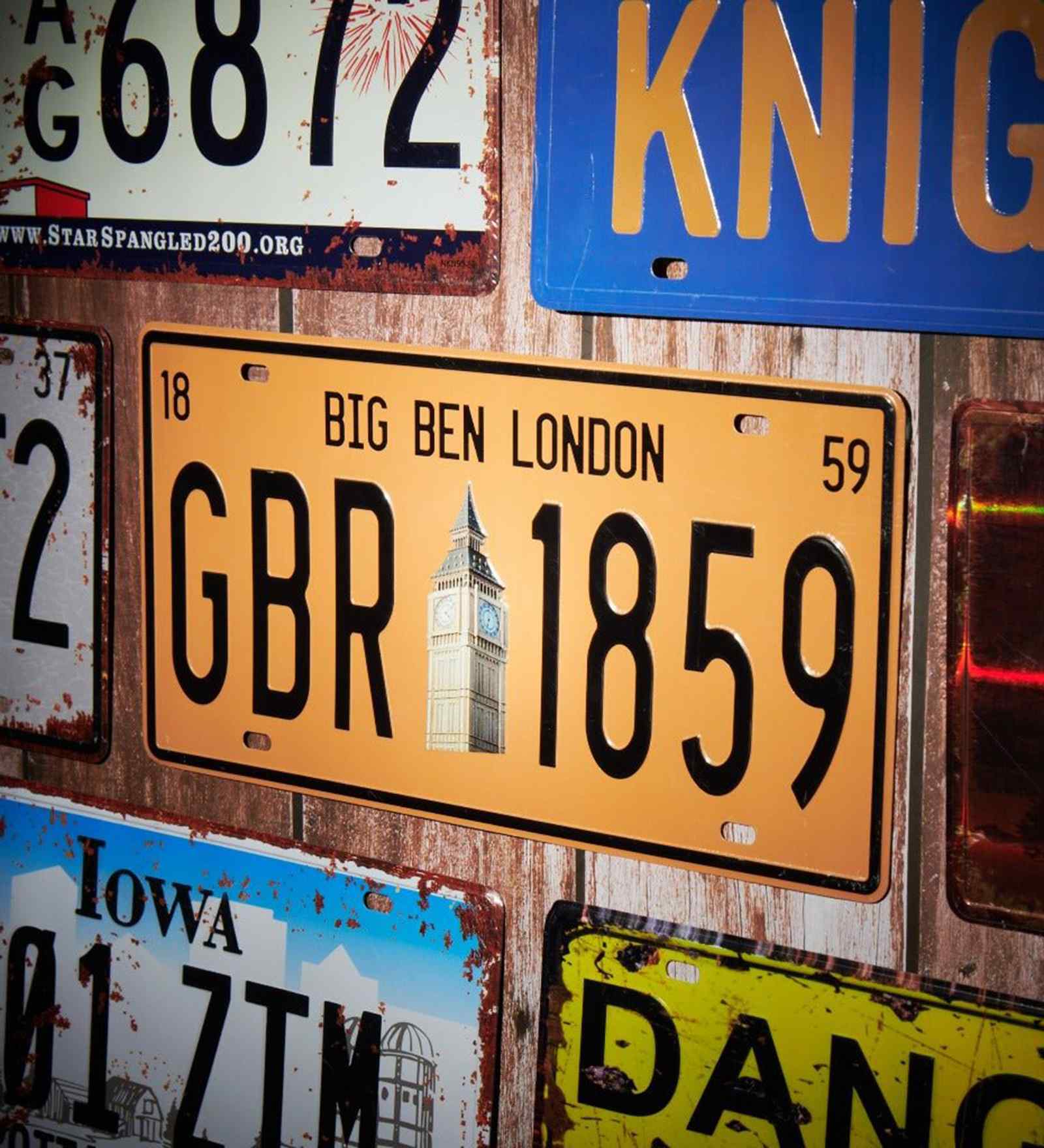 Buy Wall sign GBR 1859 Metal Plate at 22% OFF by Eazywagon | Pepperfry