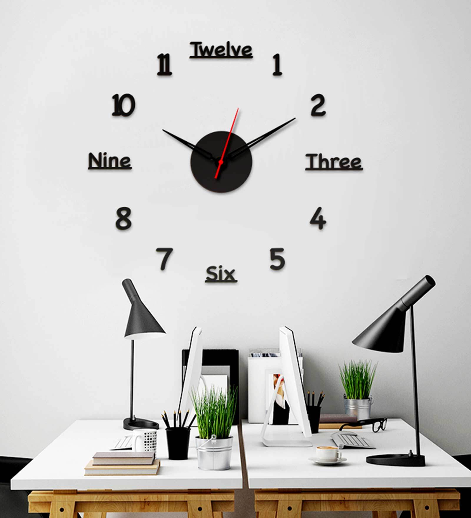 Buy Number With English Letters Designer Wall Clock at 33% OFF by ...