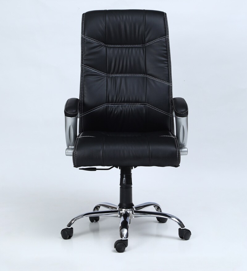 Buy Numero High Back Executive Chair In Black Colour By Luxor Online ...