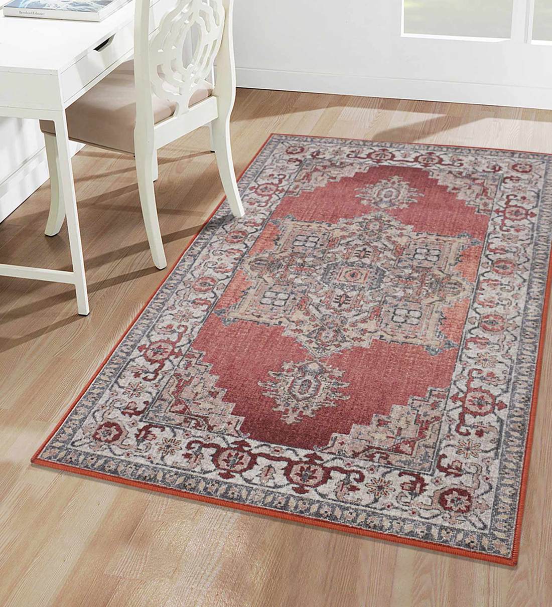 Buy Traditional Pattern Nylon Machine Made 3 X 5 Feet Carpet By ...