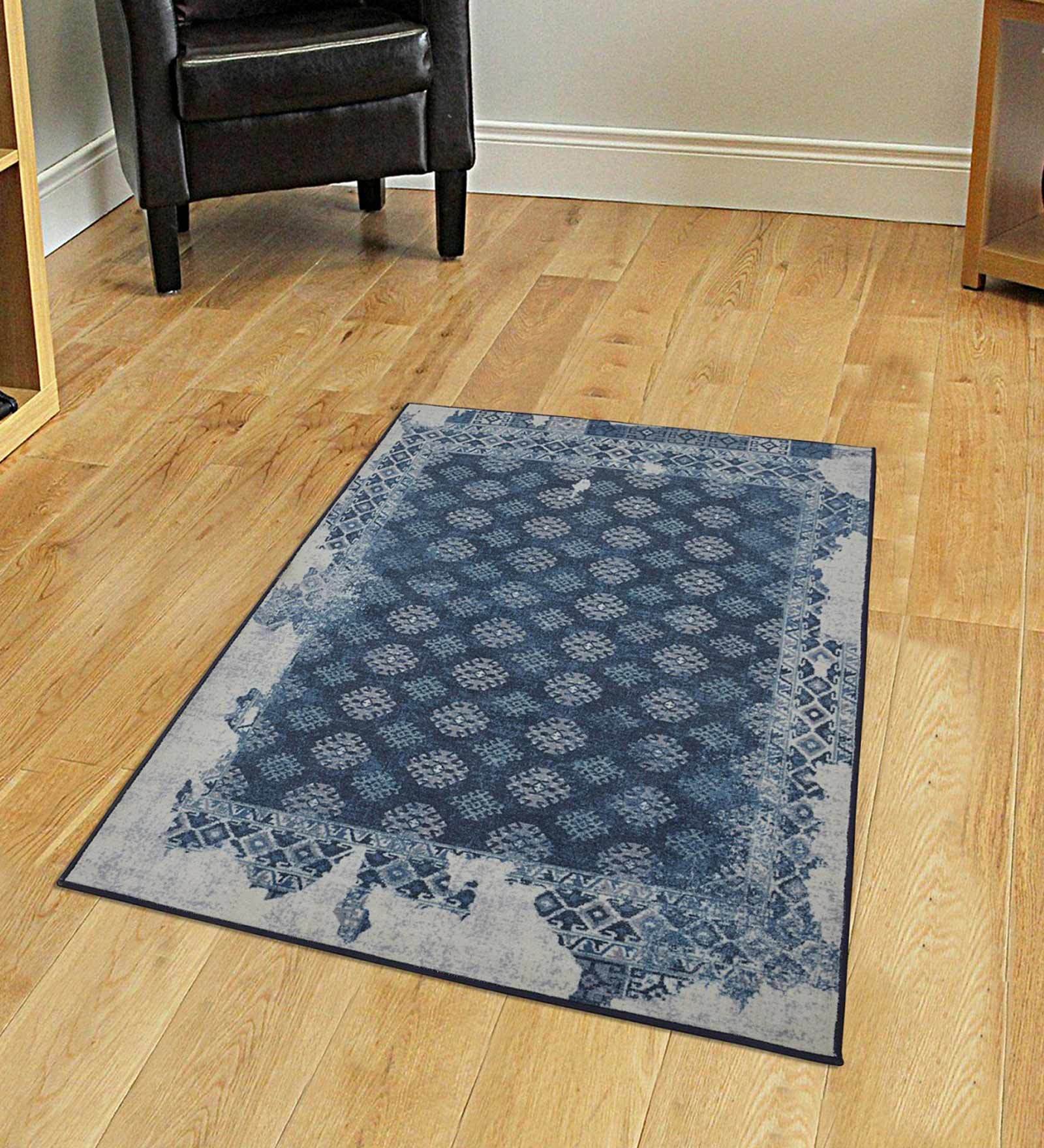 Buy Abstract Pattern Nylon Machine Made 3 X 5 Feet Carpet By RuGSMith ...