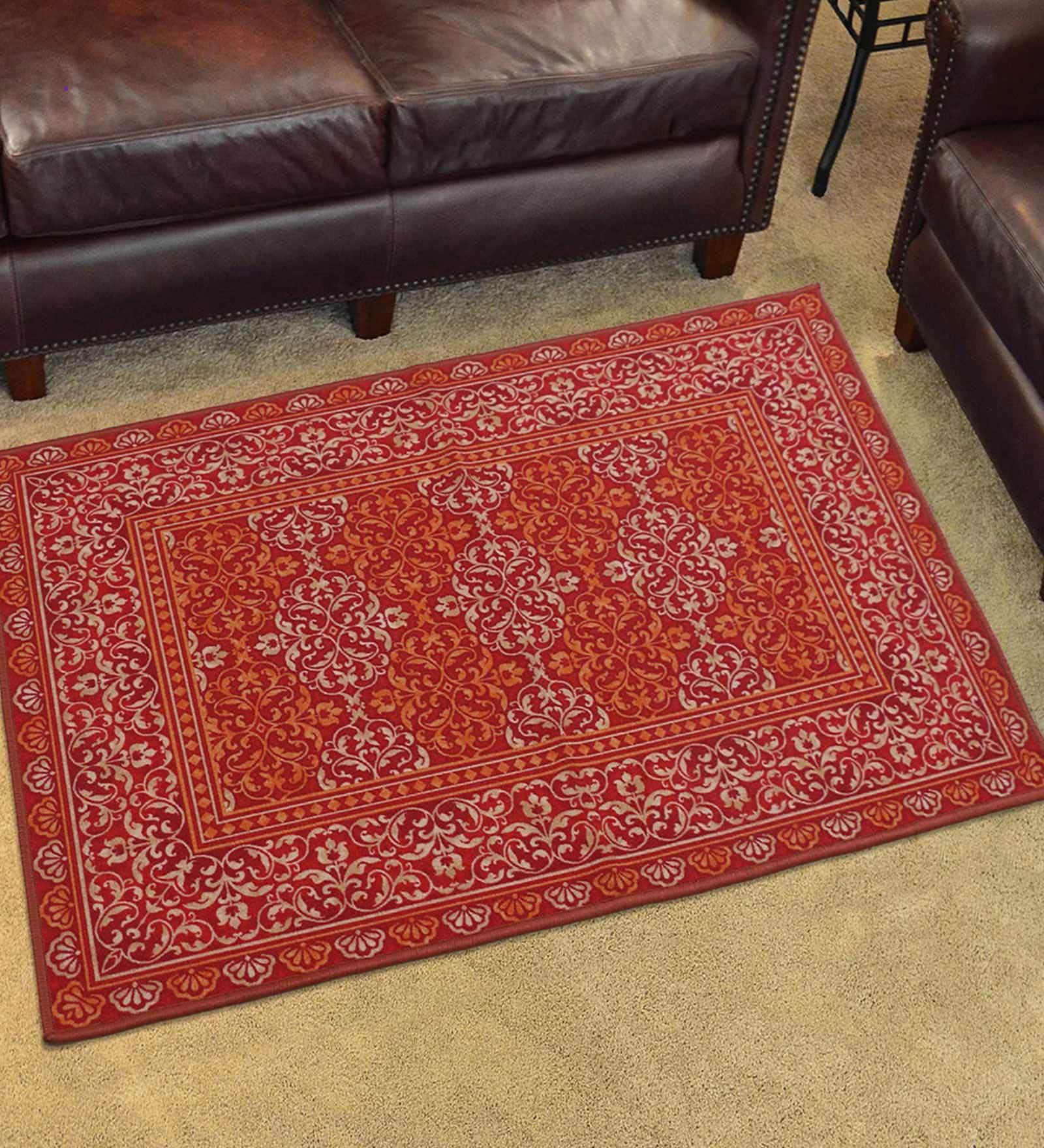 Buy Traditional Pattern Nylon Machine Made 3 X 5 Feet Carpet By ...