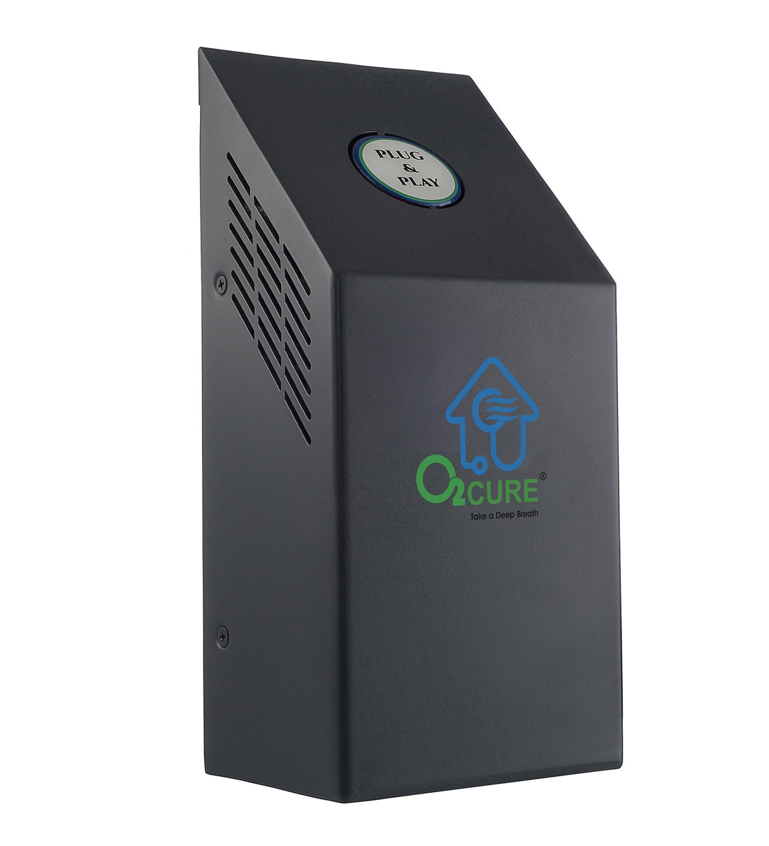 Buy O2Cure Plug & Play Air Purifier with PHI-Cell Technology (Grey) at ...