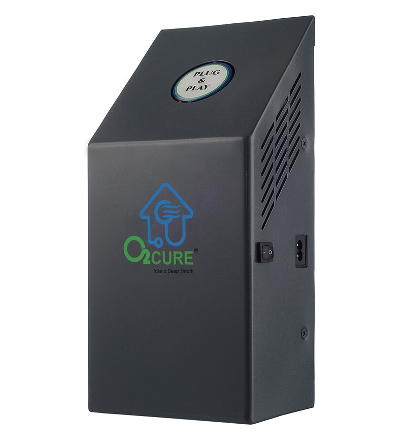 Buy O2Cure Plug & Play Air Purifier with PHI-Cell Technology (Grey ...