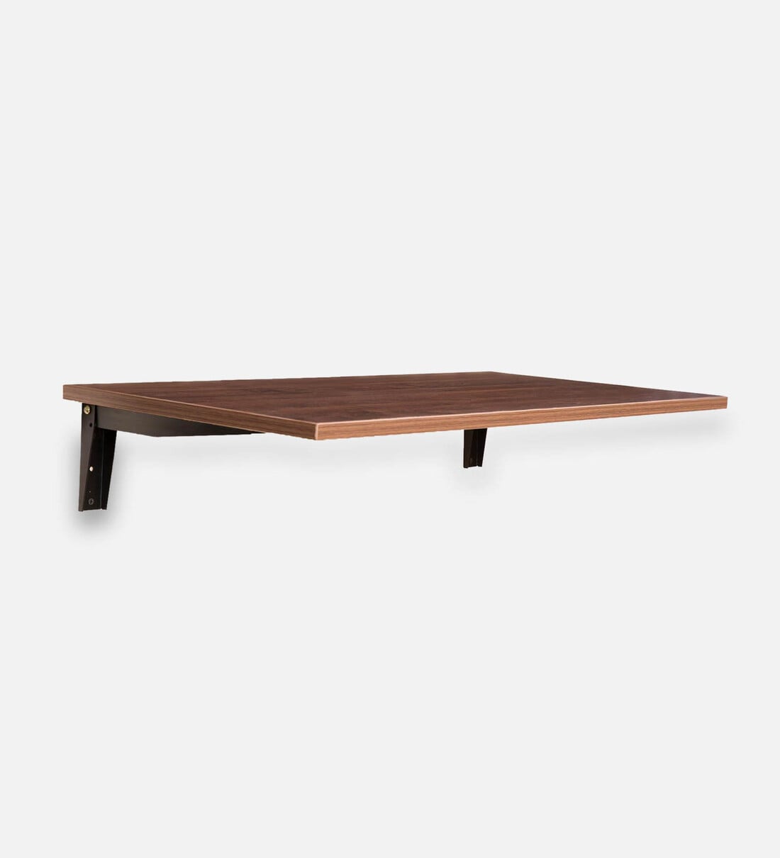 Buy Oasis Wall Mounted Table in Walnut Finish Online - Wall Mounted ...