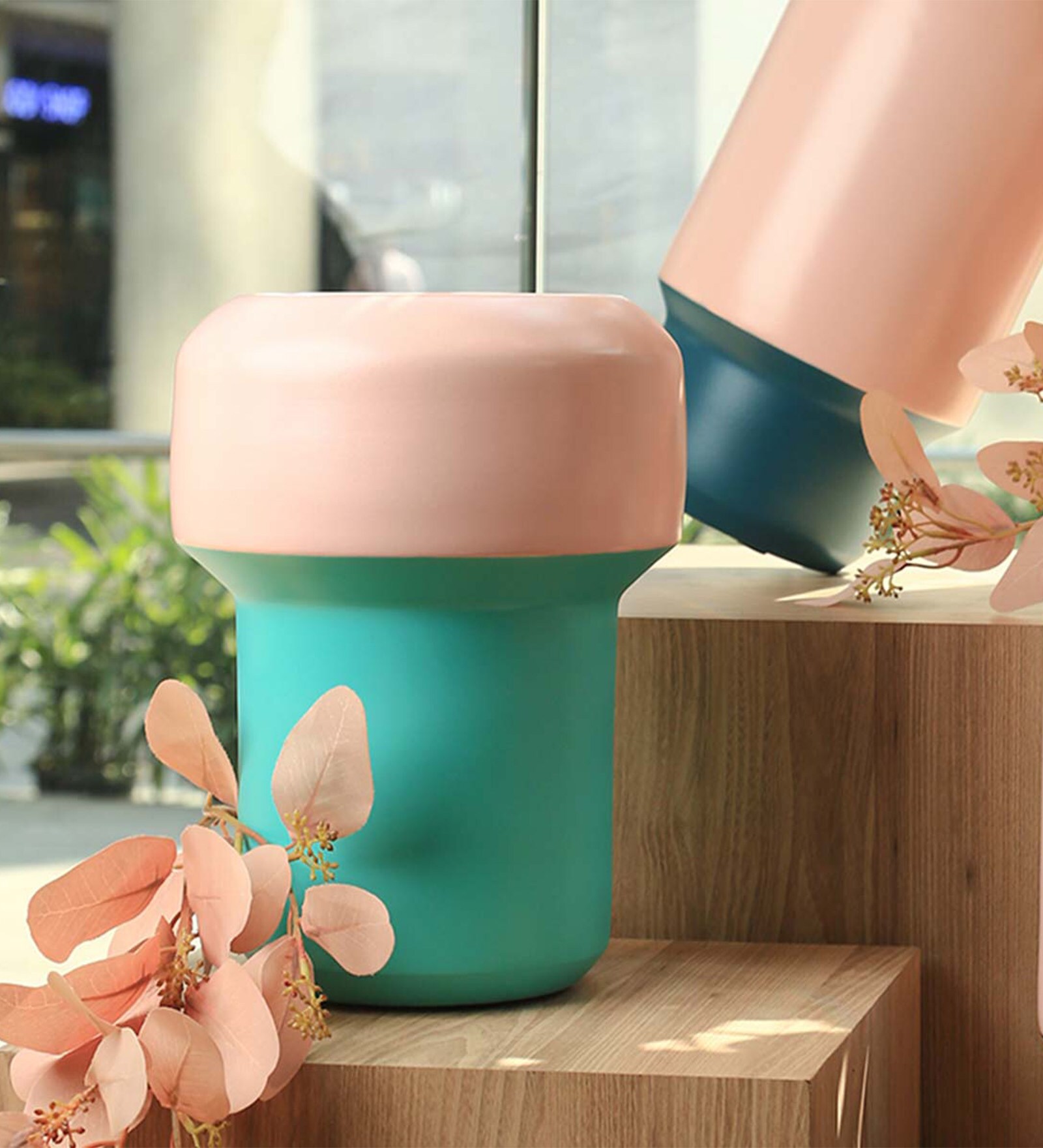 Buy Oceane Pink Mild Steel Vase at 31% OFF by Home4U | Pepperfry