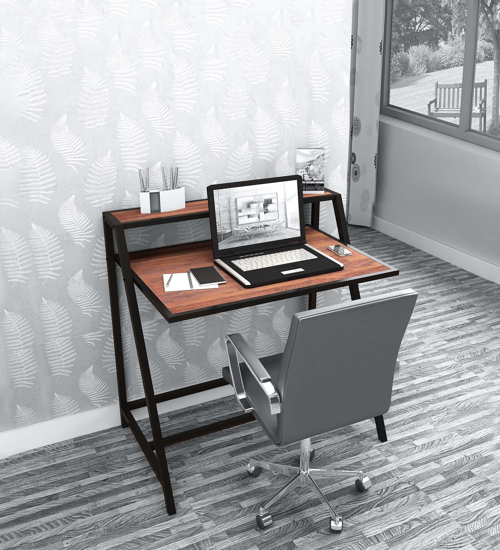 Buy Oka Writing Table in Forest Teak Finish at 29% OFF by Mintwud from ...