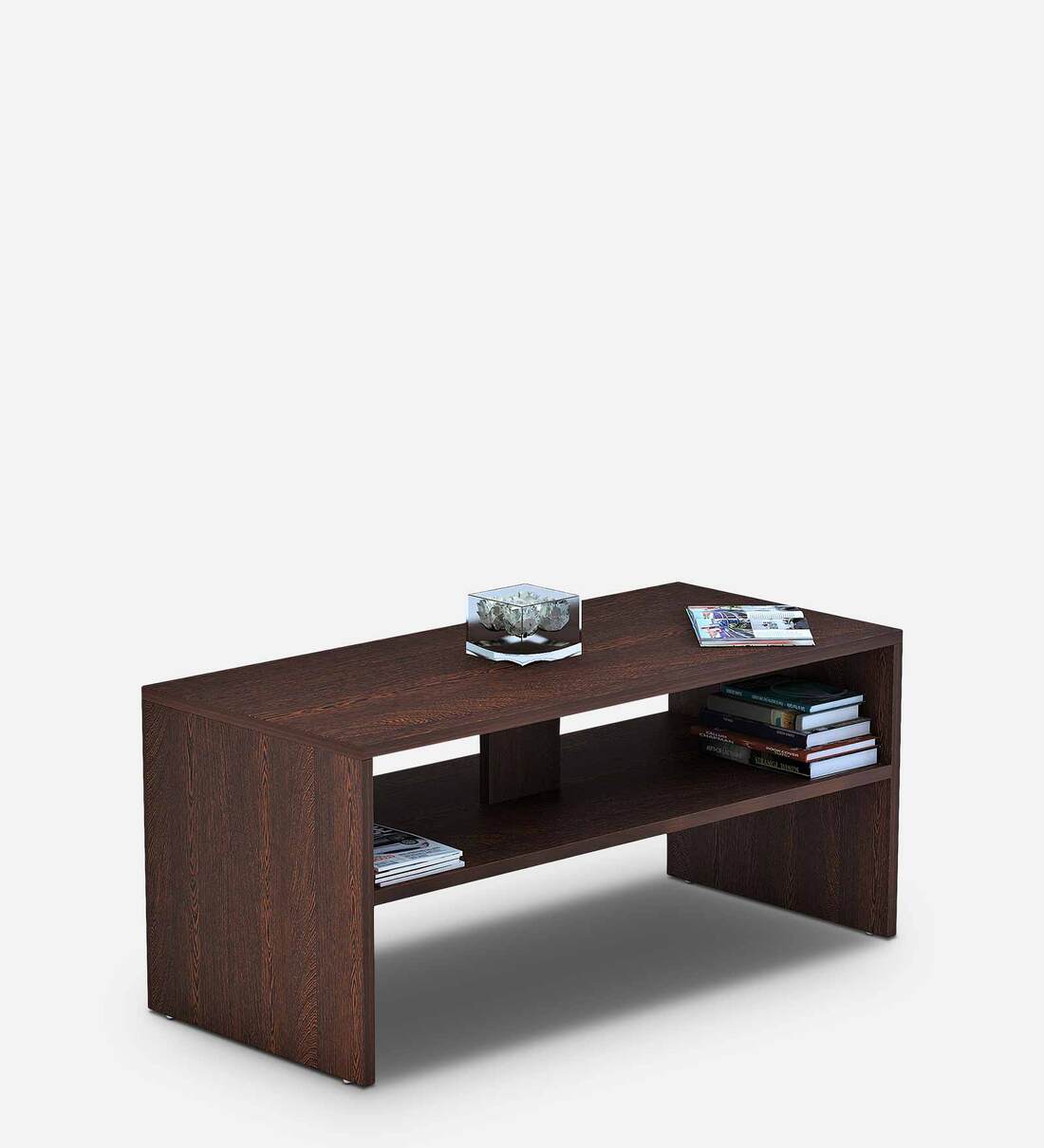 Buy Oliver Coffee Table in Wenge Finish By bluewud Online - Modern ...