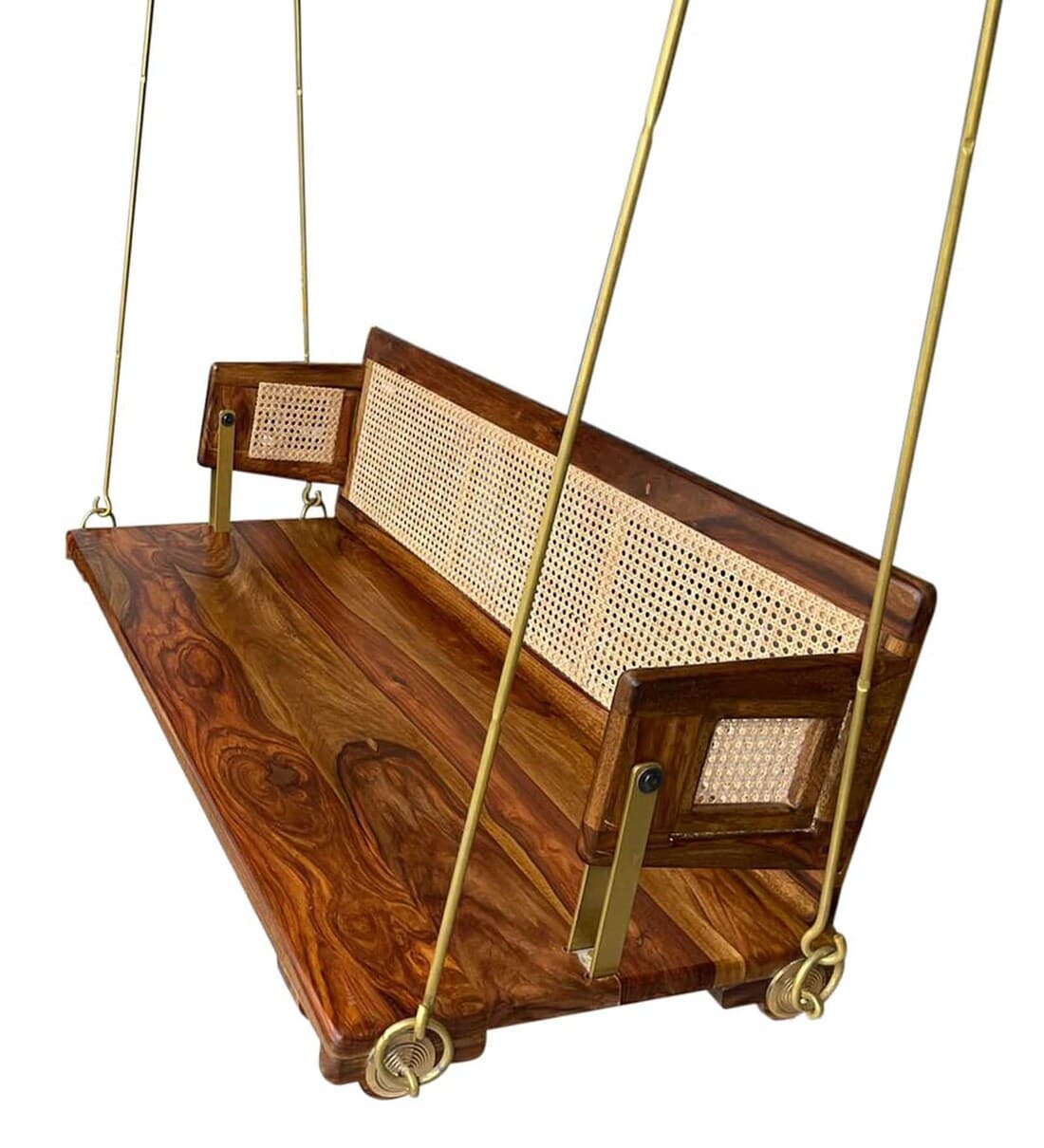 Buy Onjle Solid Wood Swing in Honey Colour by Royal Ambience Online ...