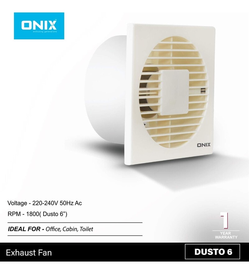 Buy Onix Dusto 6 150 mm Exhaust Fan Online - Exhaust Fans - Fans ...