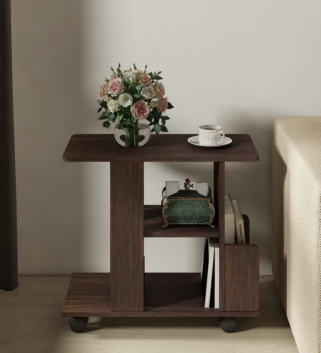 Buy Opal End Table In Choco Walnut Finish at 20% OFF by A GLOBIA ...