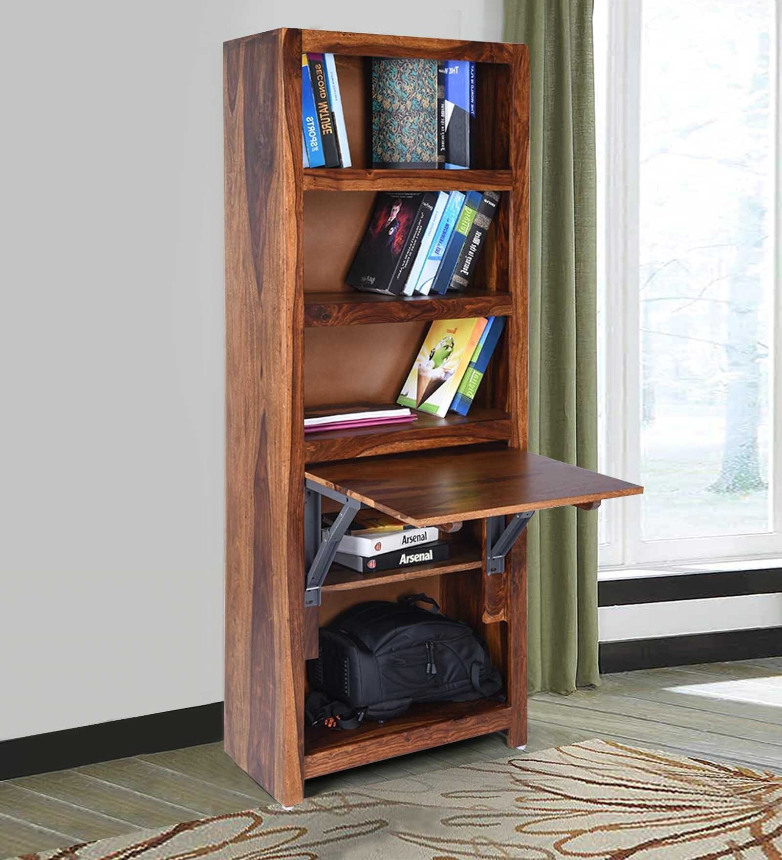 Buy Opal Bookshelf cum Study Table by Royaloak Online - Hutch Desks ...
