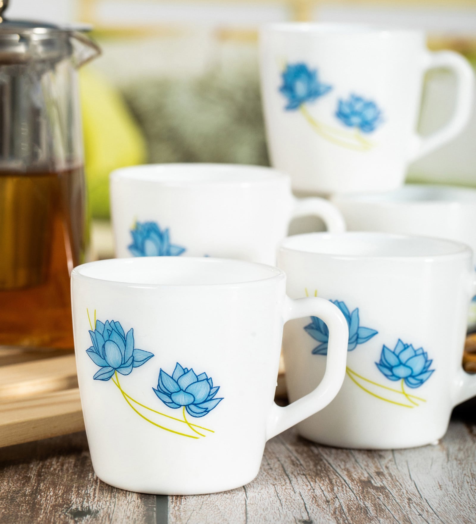 Buy Opalware Imperial Ricca 18cl Coffee Mug (set of 6pcs) at 8% OFF by ...