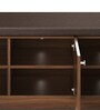 Buy Optima Shoe Rack with Seating in Exotic Teak Finish Online - Shoe ...
