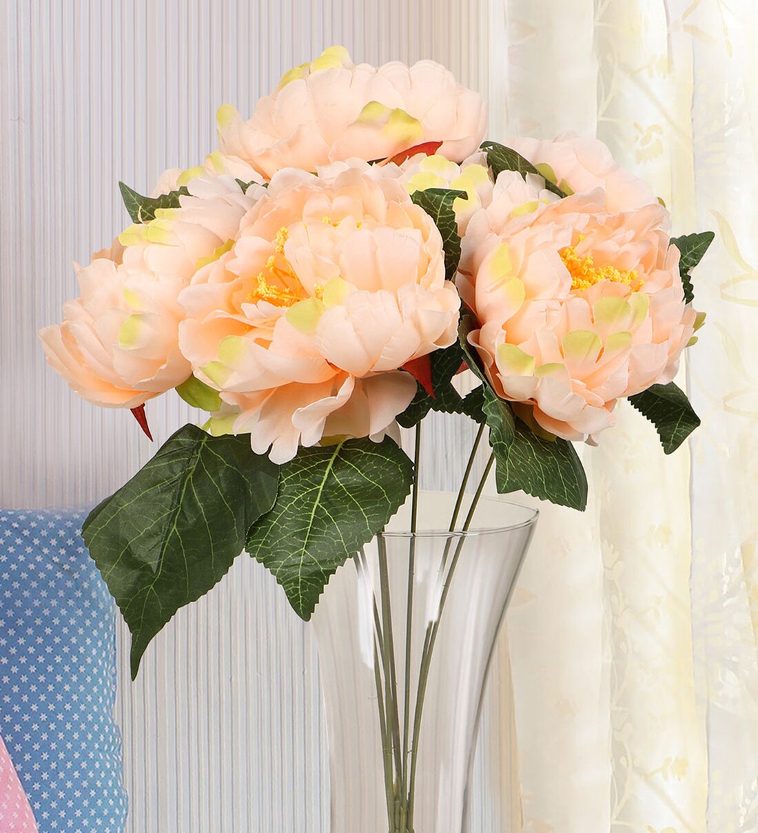 Buy Orange Polyester Tulip Artificial Flowers at 25% OFF by Tied ...