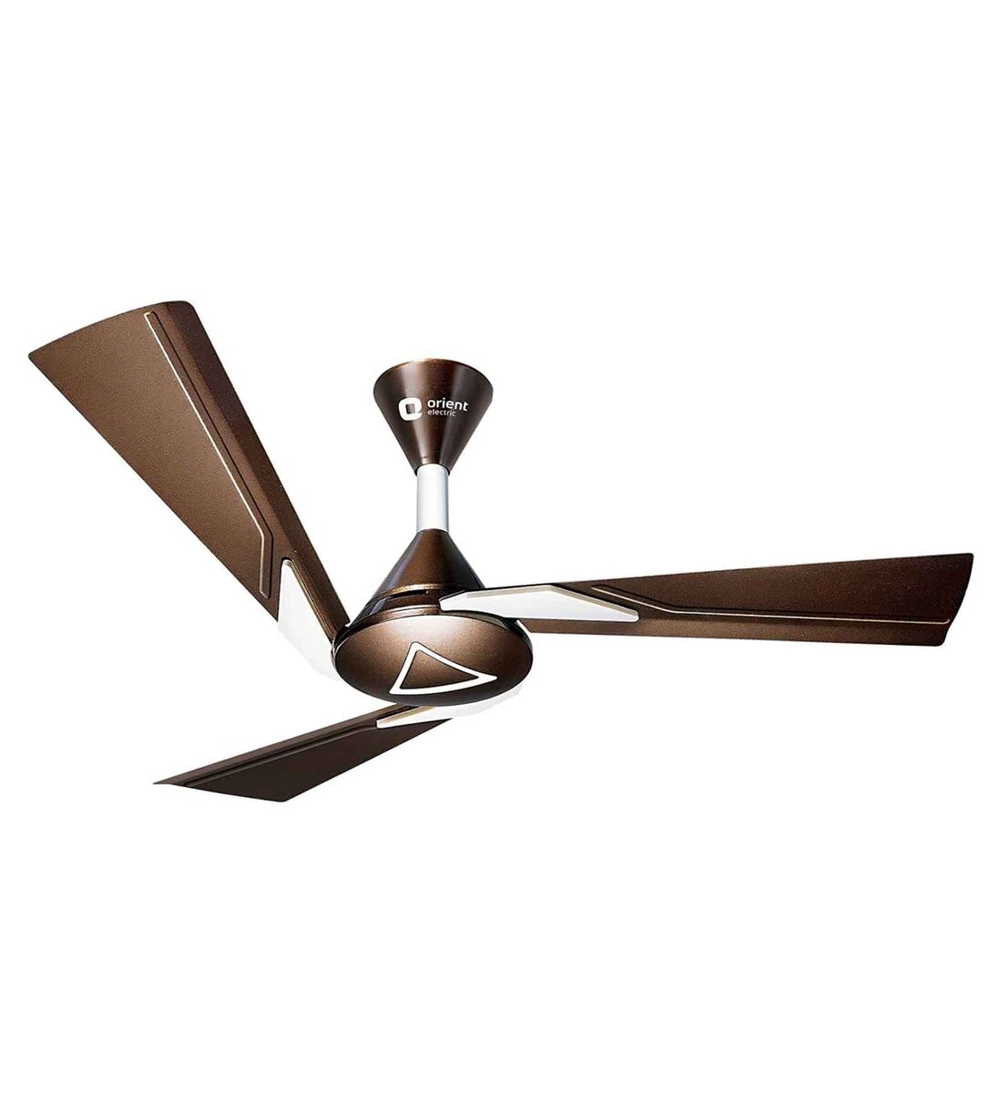 Buy Orient Electric Orina 1200mm 48\ Ceiling Fan Chocolate Brown Ivory ...