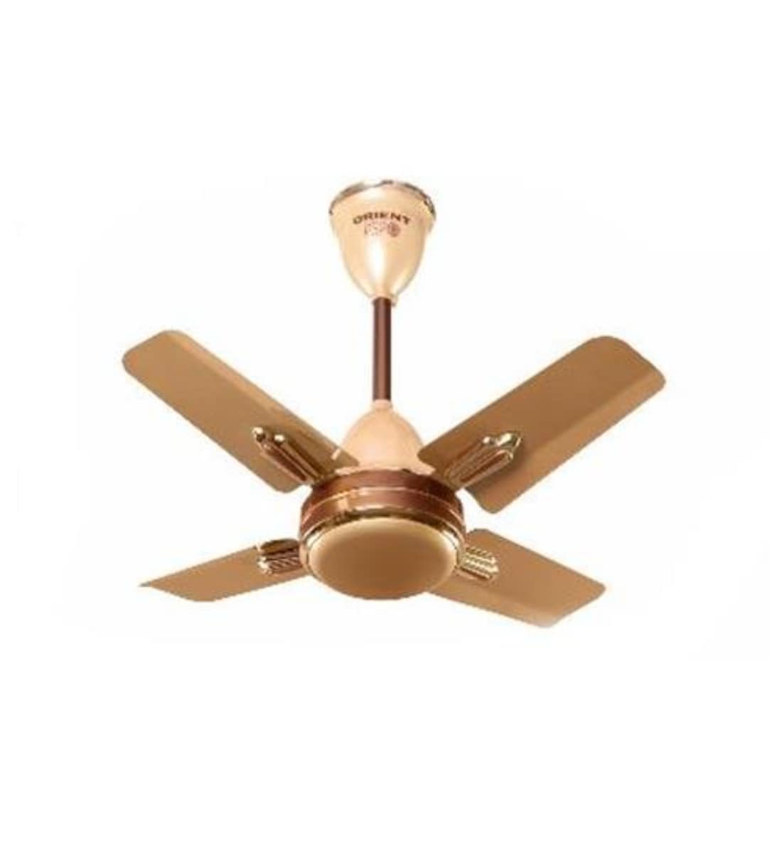 Buy Orient Electric Quadro Ornamental 600mm Ceiling Fan (Golden ...