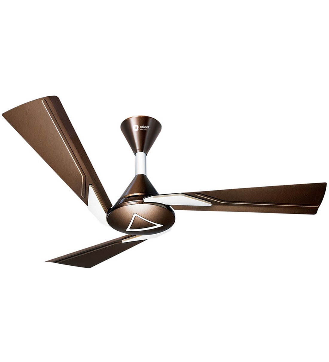 Buy Orina 1200 mm Chocolate Brown & Ivory Ceiling Fan by Orient Online ...