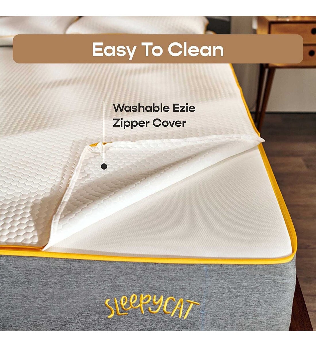 Buy Original 3-Layered Orthopedic 8 inch Open Cell Memory Foam Queen ...