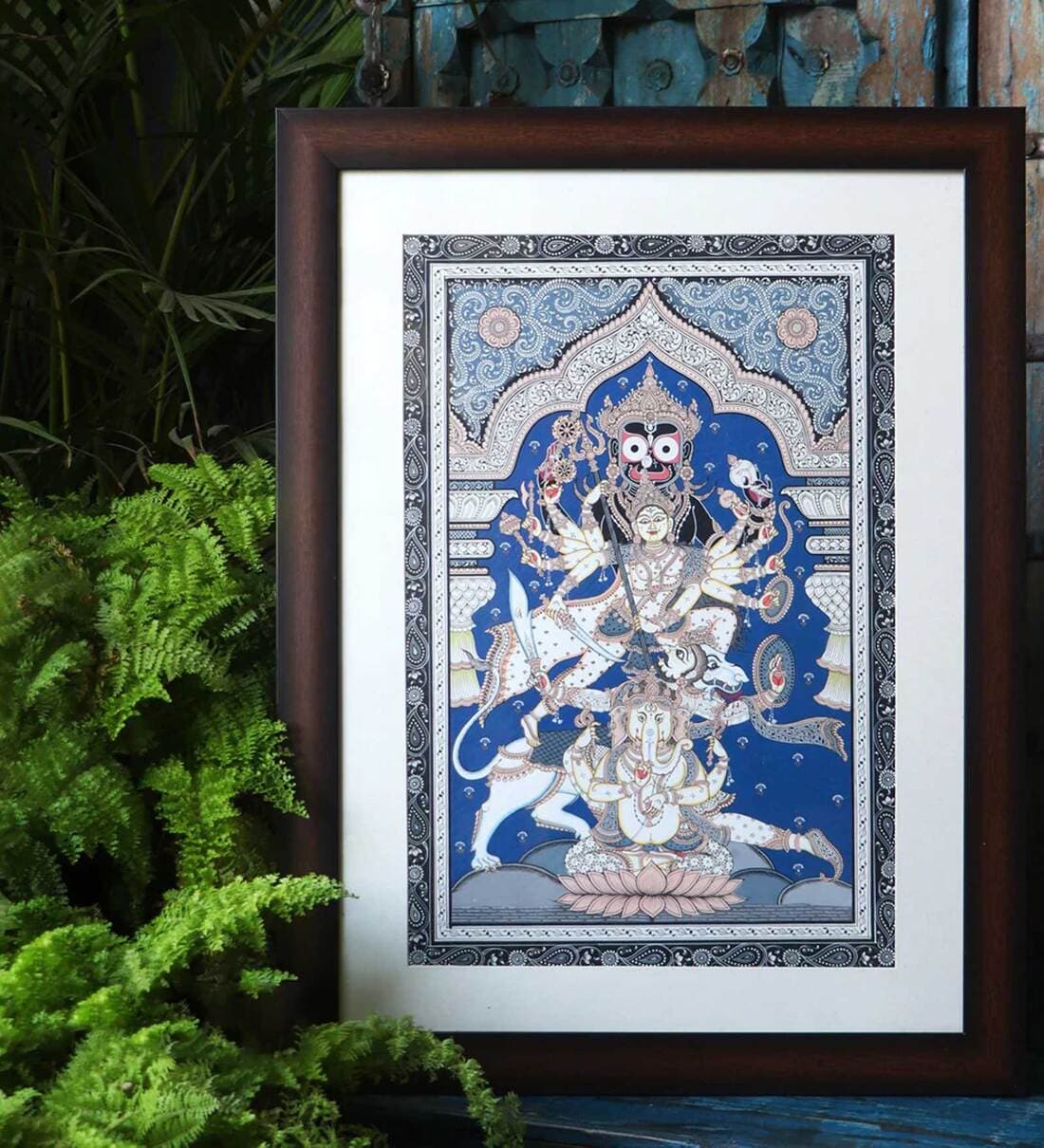Buy Original Patachitra Painting Durga By Yellow Verandah at 32% OFF by ...