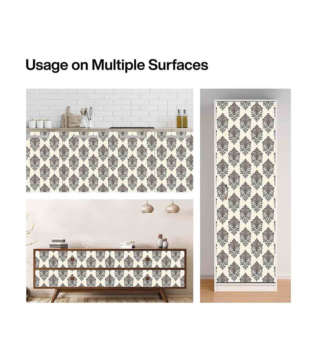 Buy Ornate Simple Victorian Wall Paper By Asian Paints Online ...
