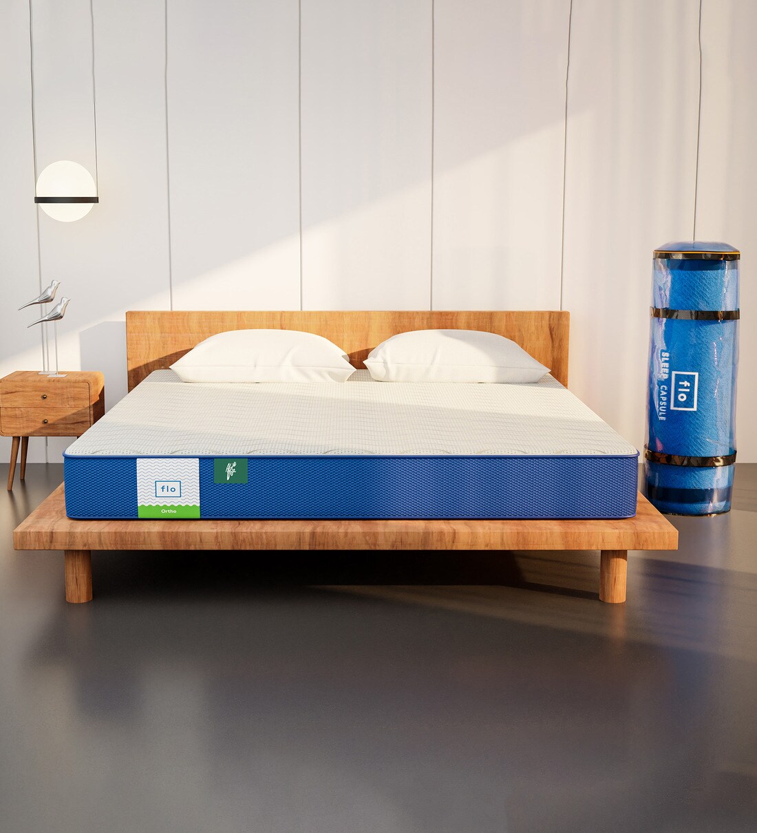 Buy Ortho 4 Inch HR Foam Orthopedic Mattress In King Size with Our Aloe ...