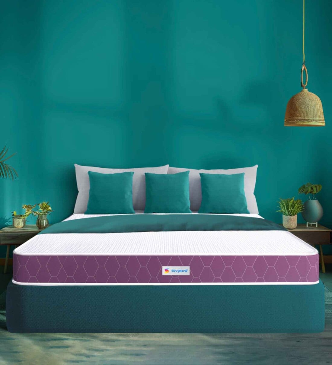 Buy Ortho 6 Inch PU & HR Foam With Neem Fresche Technology Mattress In ...